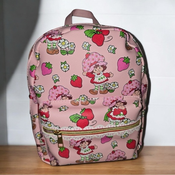 Strawberry Shortcake | Bags | Strawberry Shortcake Pink Vintage Mini ...